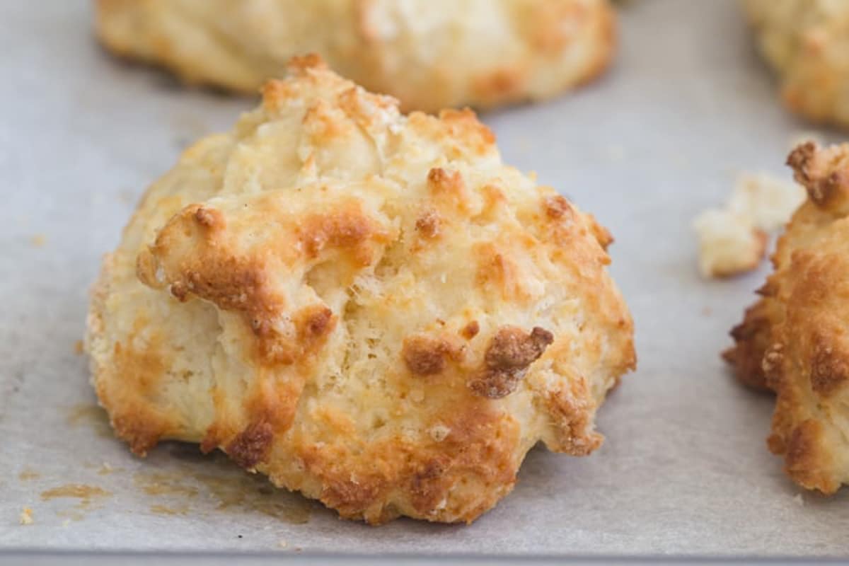 Simple Drop Biscuits - Breads and Sweets
