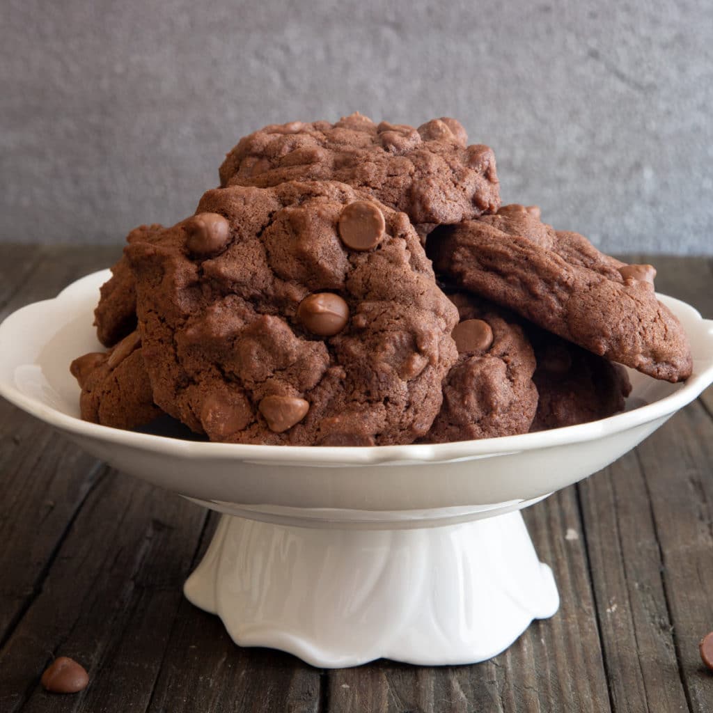 Double Chocolate Chip Drop Cookies - Breads and Sweets