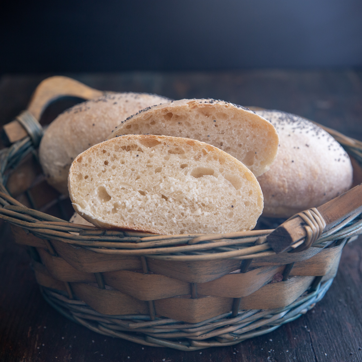 Rustic Sourdough Buns - Breads and Sweets