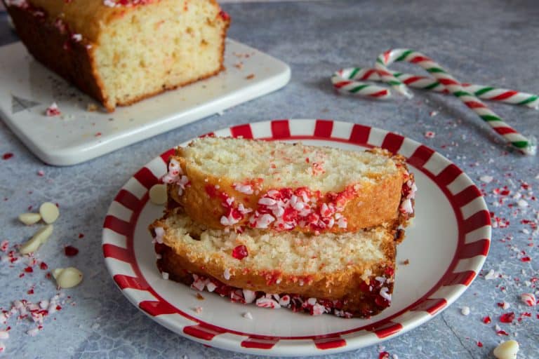 Peppermint Crumb Quick Bread - Breads and Sweets