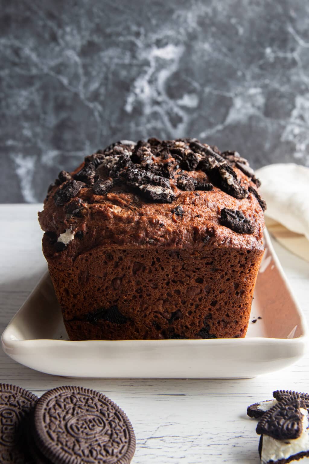 Chocolate Oreo Quick Bread - Breads and Sweets