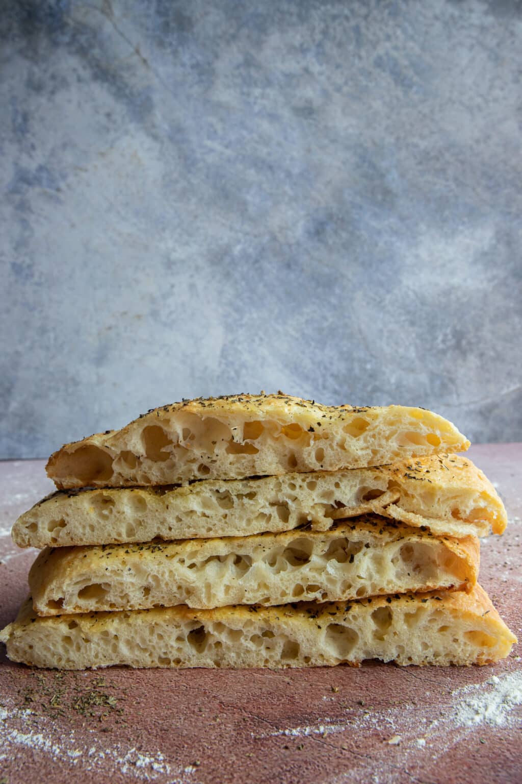 Three Cheese Focaccia - Breads and Sweets