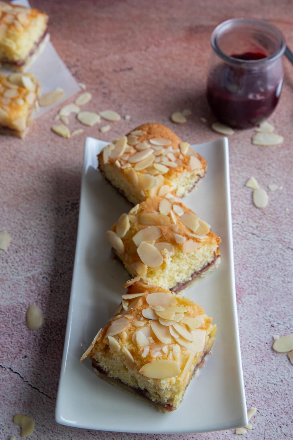 Easy Bakewell Bars - Breads and Sweets