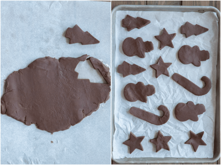 Chocolate Cut Out Cookies - Breads and Sweets