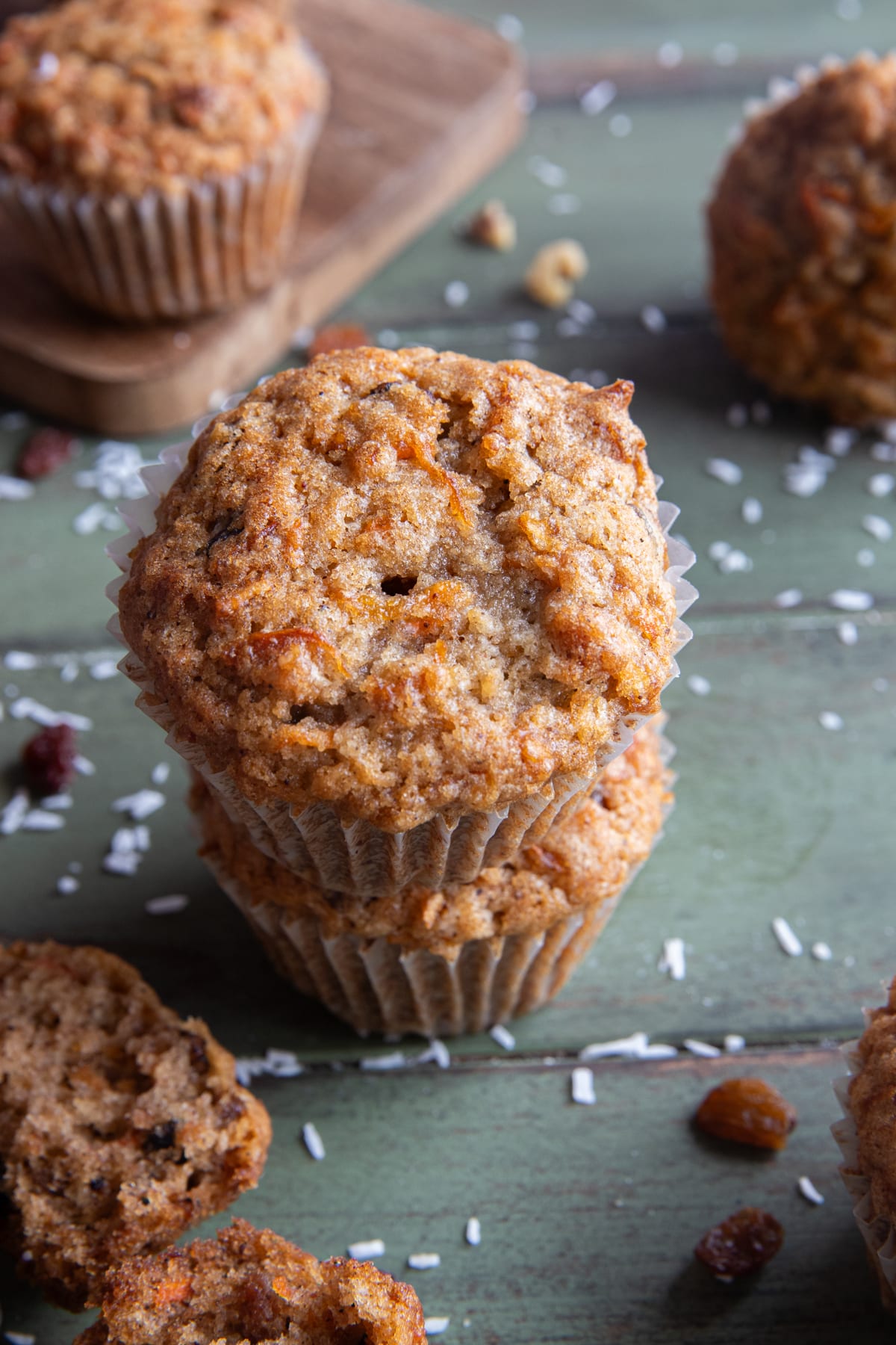 Simple Morning Glory Muffins - Breads and Sweets