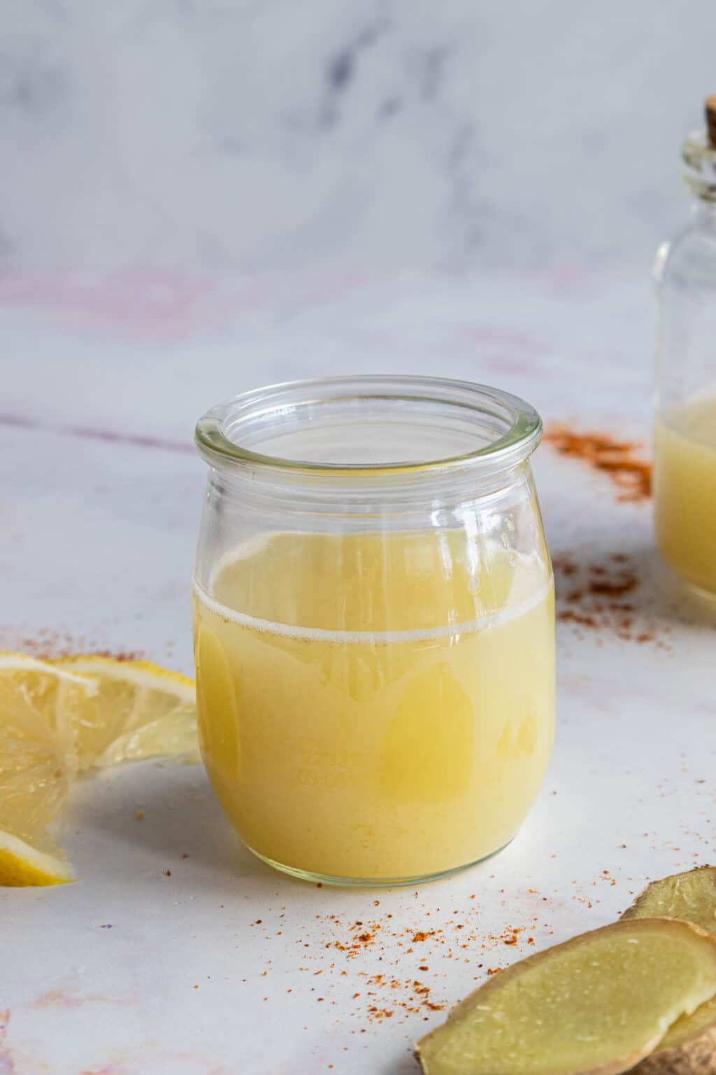 Simple Homemade Ginger Shot - Breads and Sweets
